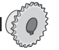 Elite Q131 Limit Switch Drive Sprocket - Elite Robo Slide Gate Opener