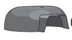 Elite Q268 Cludge Cover Plastic Elite CSW200 Swing Gate Operator Parts